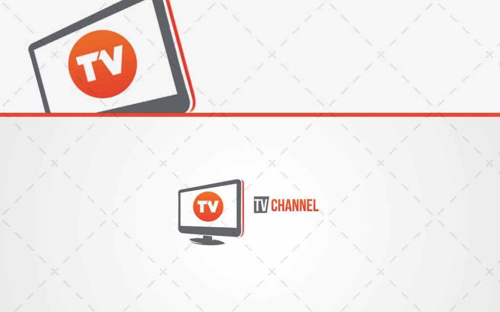Modern TV Logo For Sale – Lobotz LTD