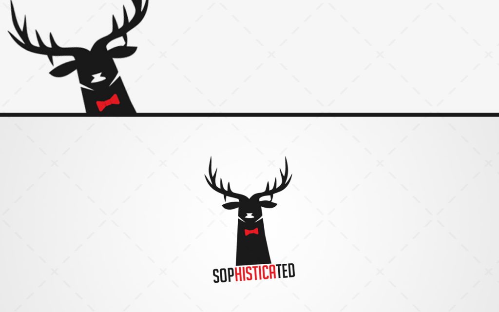 Smart Deer Logo For Sale - Lobotz