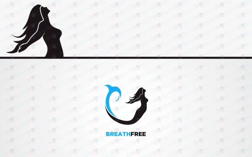 Ocean Mermaid Logo To Buy Online Beauty Logo – Lobotz LTD