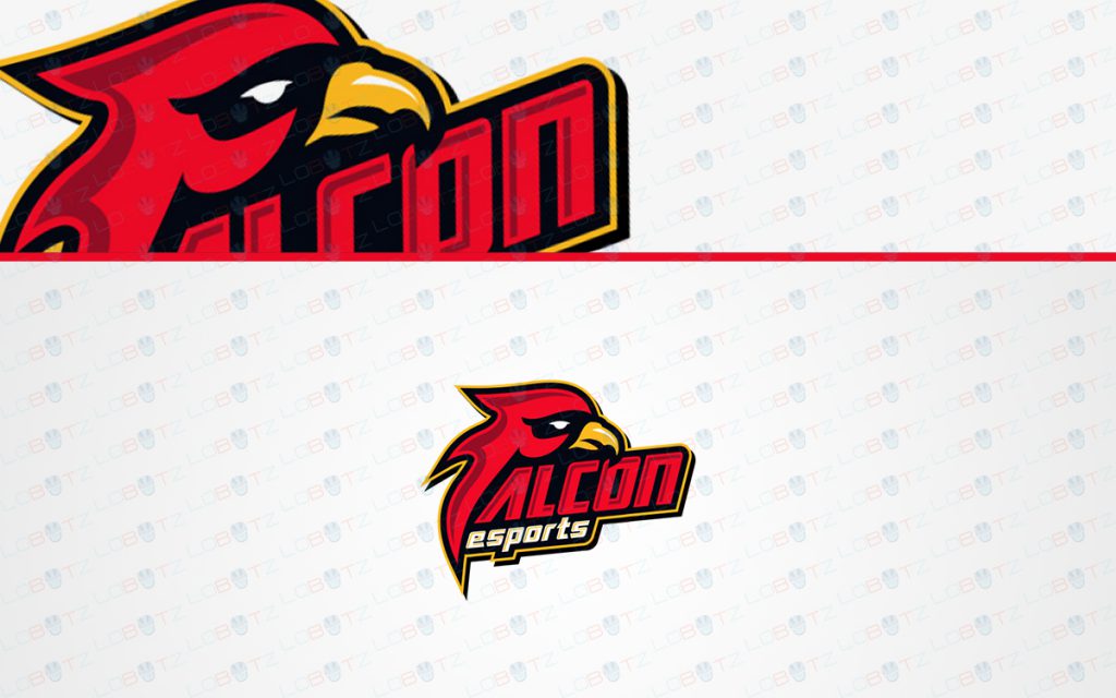 Falcon ESports Logo | Team Falcon Mascot Logo For Sale – Lobotz LTD