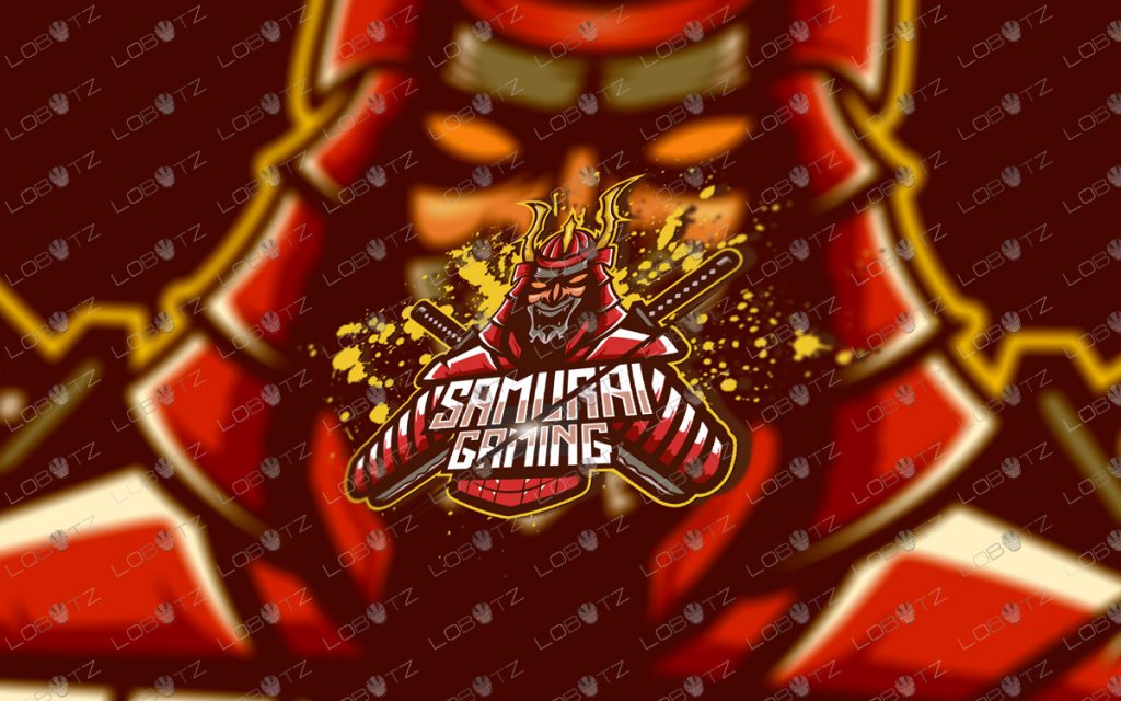 Samurai Mascot Logo | Samurai eSports Logo For Sale – Lobotz LTD