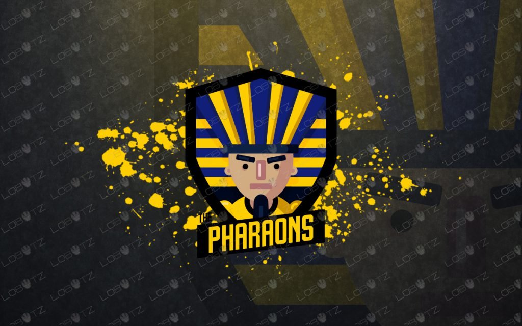 Pharaoh Mascot Logo | Pharaoh eSports Logo – Lobotz LTD