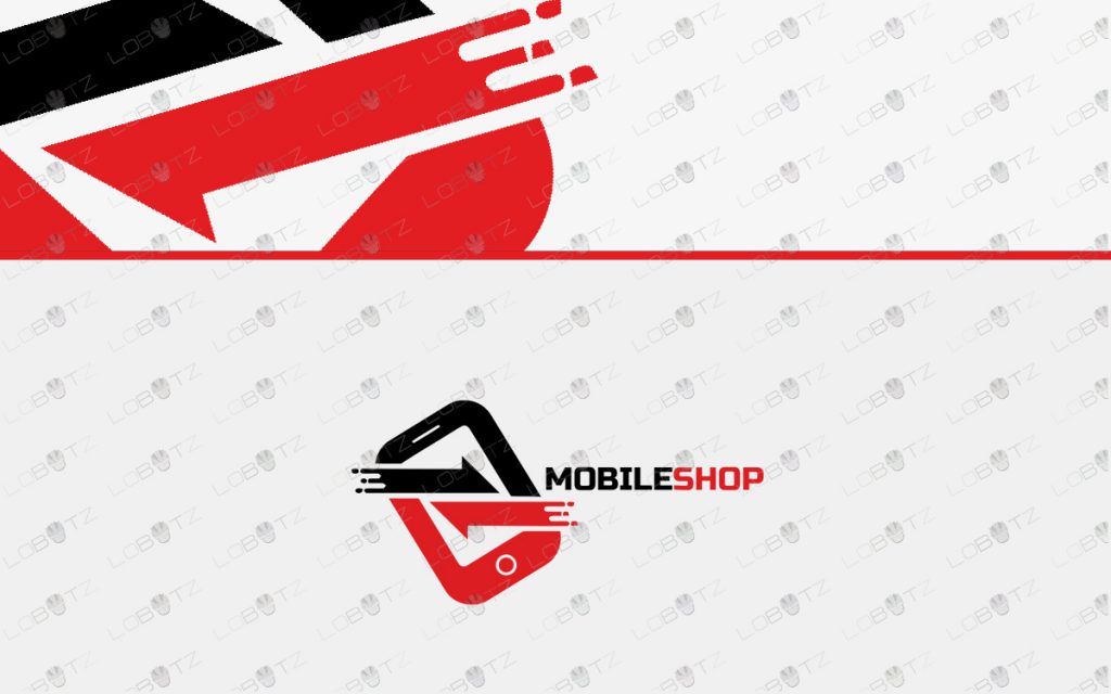 Creative & Modern Mobile Shop Logo For Sale – Lobotz LTD