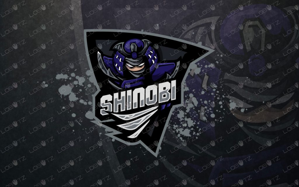 Shinobi Logo | Shinobi eSports Logo | Shinobi Mascot Logo – Lobotz LTD