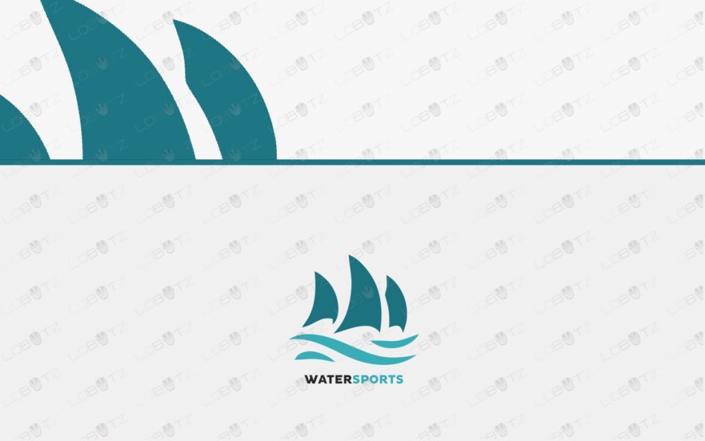 Water Sports Logo For Sale | Sea Ship Logo – Lobotz LTD