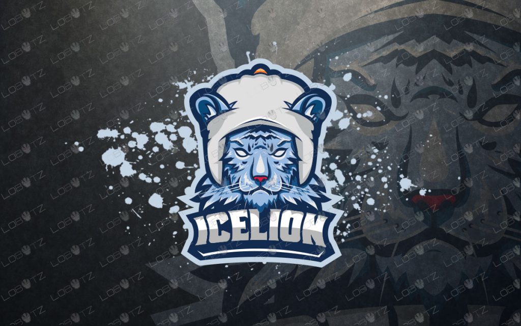 Ice Tiger Mascot Logo – Tiger eSports Logo For Sale – Lobotz LTD