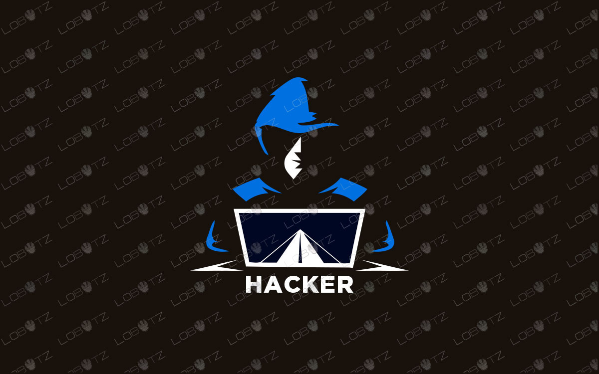 Hacker Logo For Sale | Premade Hacker Logo - Lobotz LTD