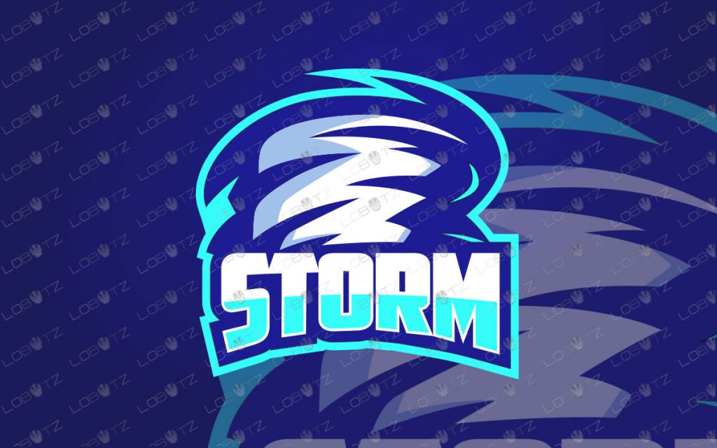 Premade Storm Mascot Logo For Sale | Storm eSports Logo – Lobotz LTD