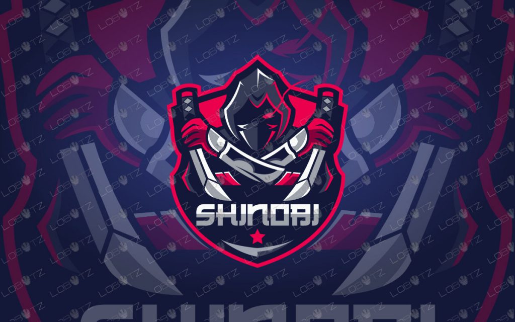 Shinobi Mascot Logo | Shinobi eSports Logo | Ninja Mascot Logo – Lobotz LTD
