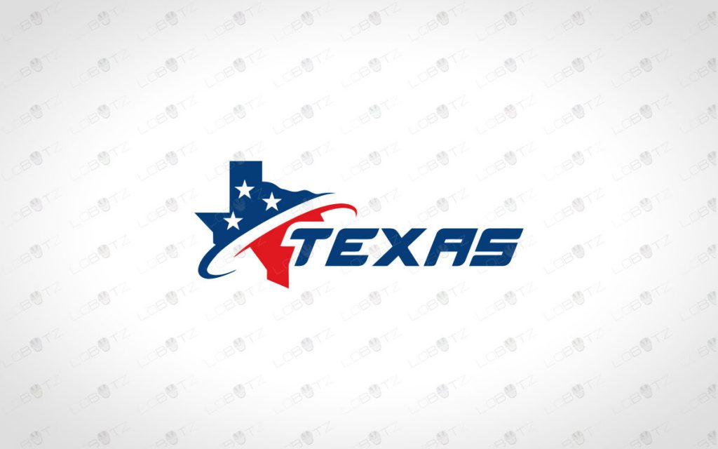 Premade Texas Logo For Sale | Texas Map Logo – Lobotz LTD