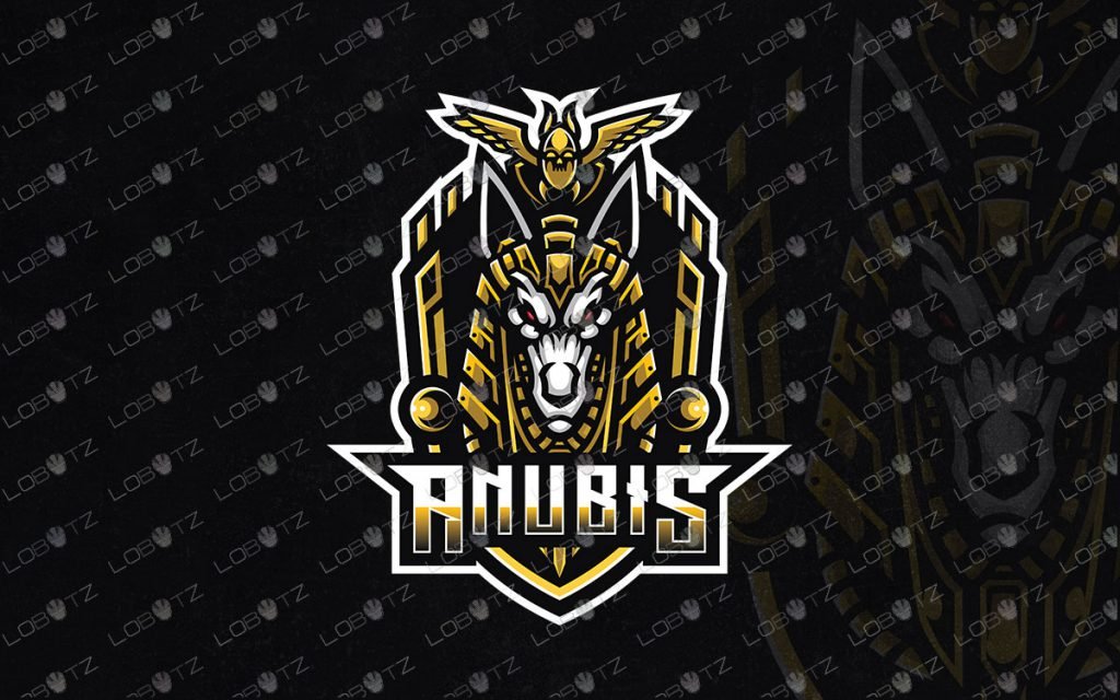 Premade Anubis Mascot Logo For Sale | Anubis eSports Logo - Lobotz LTD