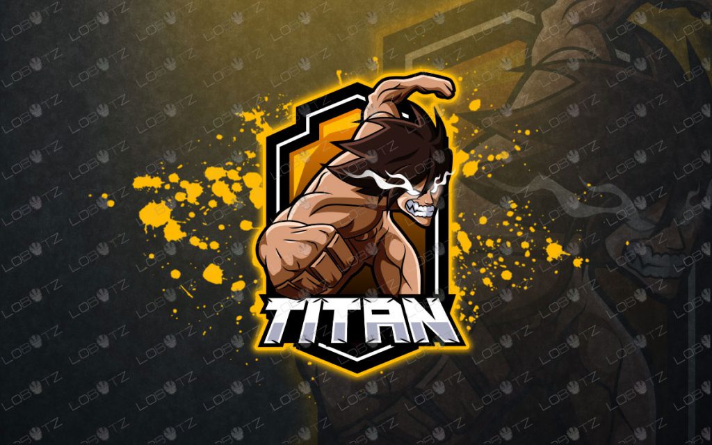 Titan Mascot Logo | Premade Warrior Mascot Logo For Sale – Lobotz LTD