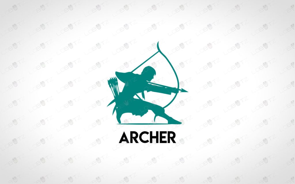 Premade Archer Logo | Brand Logo | Strong Bow Logo For Sale – Lobotz LTD